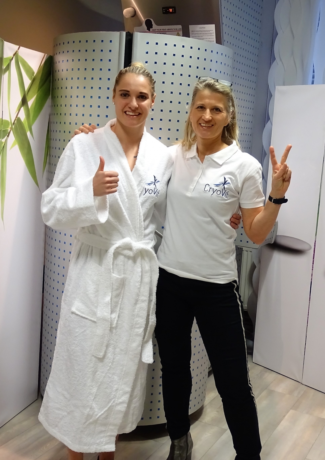 Weltmeisterinnen Alisa Buchinger (Karate) bei CryoVit – der ersten ...